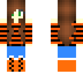 tina the tiger | Minecraft Skins