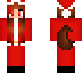 Christmas Fox | Minecraft Skin
