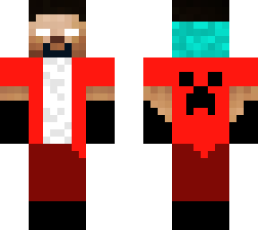 Cool Herobrine | Minecraft Skin