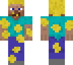 Custard covered Steve | Minecraft Skin