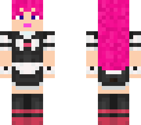Cute Anime Maid | Minecraft Skin