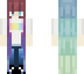 long hair | Minecraft Skin