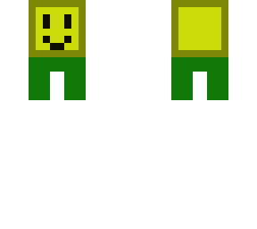 Floating noob head | Minecraft Skin