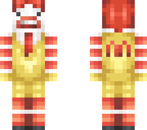 Ronald McDonald | Minecraft Skin