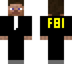 Steve FBI | Minecraft Skin