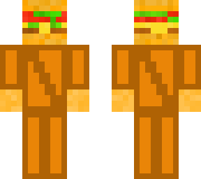 Burger person | Minecraft Skin