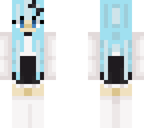 Cute blue girl skin | Minecraft Skin