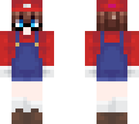 Mario Girl | Minecraft Skin