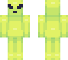 green alien | Minecraft Skin