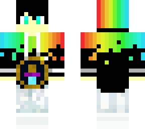 RAINBOW FPC jacket | Minecraft Skin