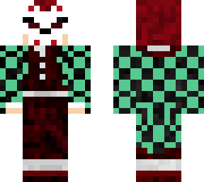 Tanjiro, kimetsu no yaiba | Minecraft Skin