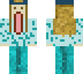 the yelling girl 3 | Minecraft Skin