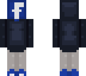Facebook Logo | Minecraft Skin
