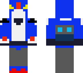 Mecha Crow Mech Krk Brawl Stars | Minecraft Skin