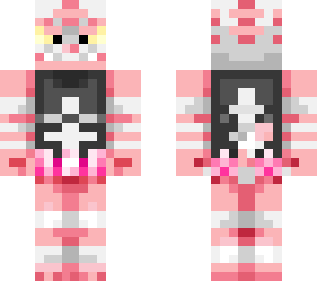 Pink Shiny Incineroar | Minecraft Skin