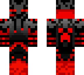 Red EnderMan | Minecraft Skin