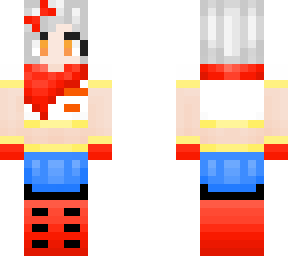 Genderbent Papyrus | Minecraft Skin