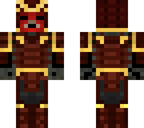 Samurai Armor V2.0 | Minecraft Skin
