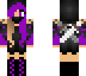 Purple Python | Minecraft Skin