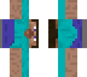 Steve turned 90 degrees | Minecraft Skin