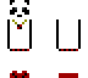 Blood Panda | Minecraft Skin