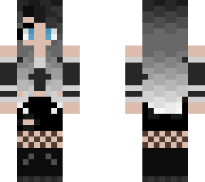 Cute Goth Girl | Minecraft Skin