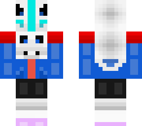 sans undertale gaster blaster | Minecraft Skins
