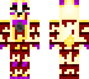 Funtime Springbonnie (Springlocked) FANMADE DESIGN | Minecraft Skin
