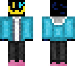 Snatcher A hat in Undertale Bigger smile | Minecraft Skin