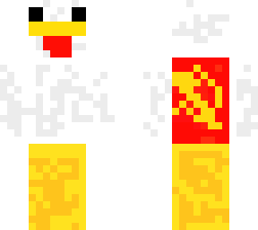 communist chicken | Minecraft Skin