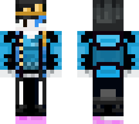 Sanstaro with infinite of IQ | Minecraft Skin