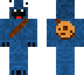 Cookie Monster | Minecraft Skins