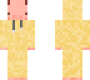 yellow devil pig | Minecraft Skin
