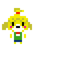Animal crossing Isabelle | Minecraft Skin