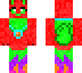 Orb Kittydog w/ socks and necklace | Minecraft Skin