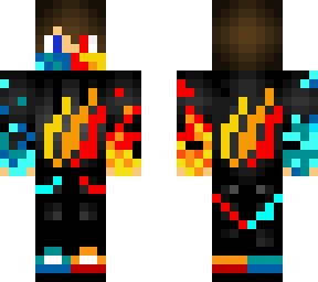 Fire And Water | Minecraft Skins