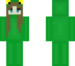 frog girl | Minecraft Skin