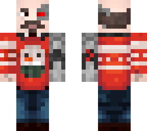 Lenin Cyborg Navidad | Minecraft Skin