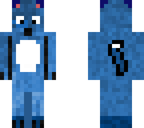 Niebieski Kot | Minecraft Skin