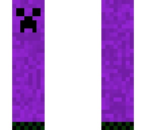 Purple Creeper | Minecraft Skin