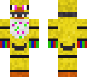 withered chica | Minecraft Skin