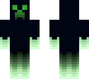 Black and green | Minecraft Skin