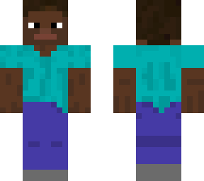 black steve | Minecraft Skin