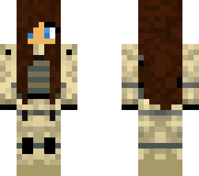 Soldier girl | Minecraft Skin