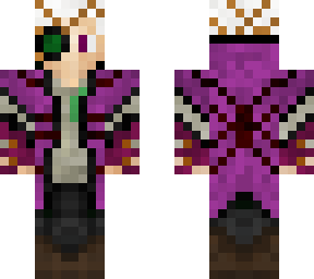 Ender-infected warrior | Minecraft Skin