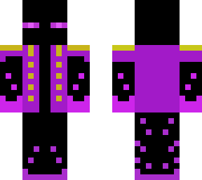 Enderman with general's coat | Minecraft Skin