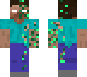herobrine zombie | Minecraft Skin