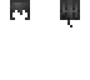 Short Black Hair Base | Minecraft Skin