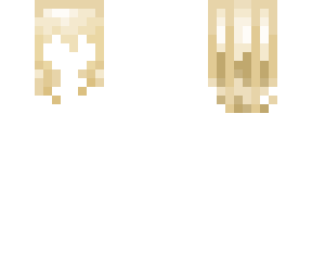 Short Blond Hair Base | Minecraft Skin