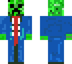 Creeper In A Suit | Minecraft Skins